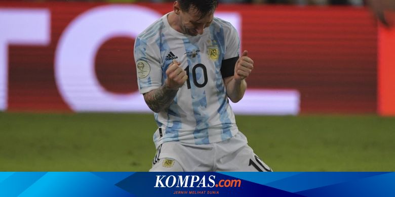 Kata-kata Pertama Lionel Messi Usai Argentina Juara Copa America 2021