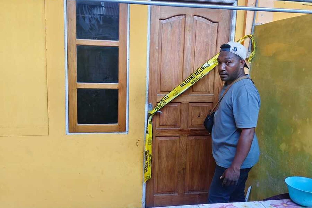 Kamar Kos Pelaku Penganiayaan Anak Angkat di Jayapura Dipasangi Garis ...