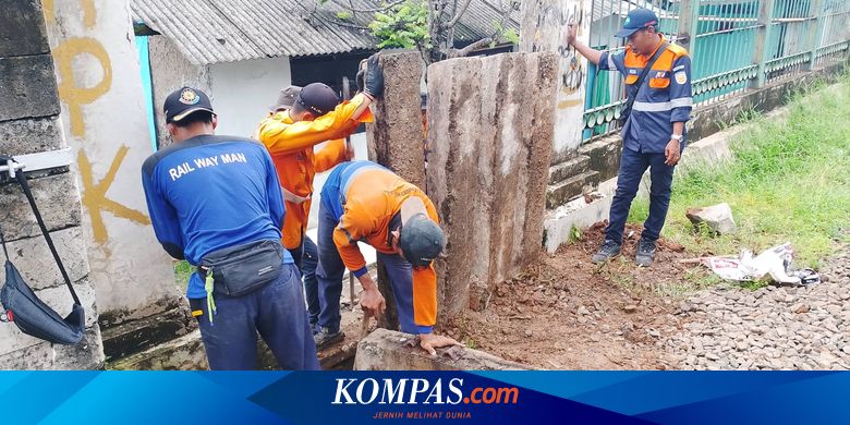 KAI Daop 1 Tutup Perlintasan Liar di Lintas Batuceper-Tanah Tinggi