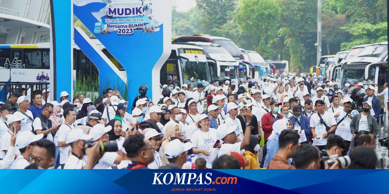 Mudik Gratis BUMN. Semen Indonesia Berangkatkan 600 Orang