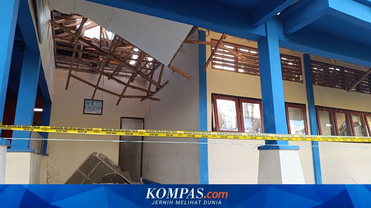 Selidiki Penyebab Atap SMAN 7 Mataram Roboh, Pemprov NTB Sebut Bangunan ...