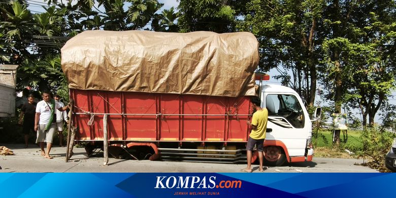 Truk ODOL Rentan Mengalami Patah As Roda