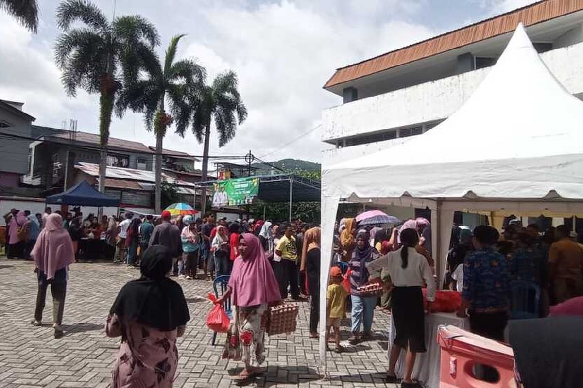 Belanja Rp 140 Ribu Cuma Bayar Rp 55 Ribu, Pasar Murah Pemkot Ambon ...