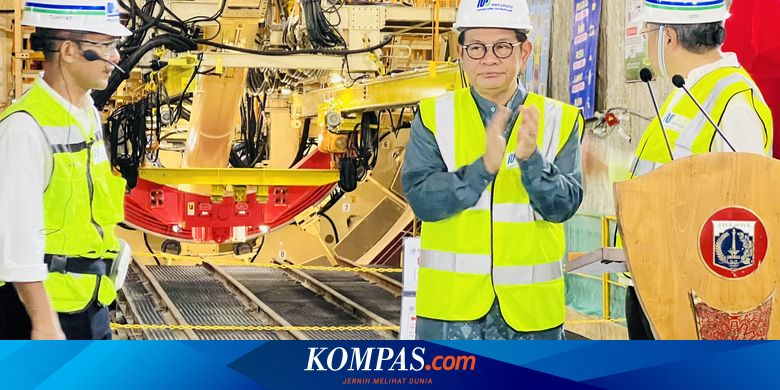 MRT Jakarta Bangun Terowongan Kereta Bawah Tanah Terdalam di Indonesia