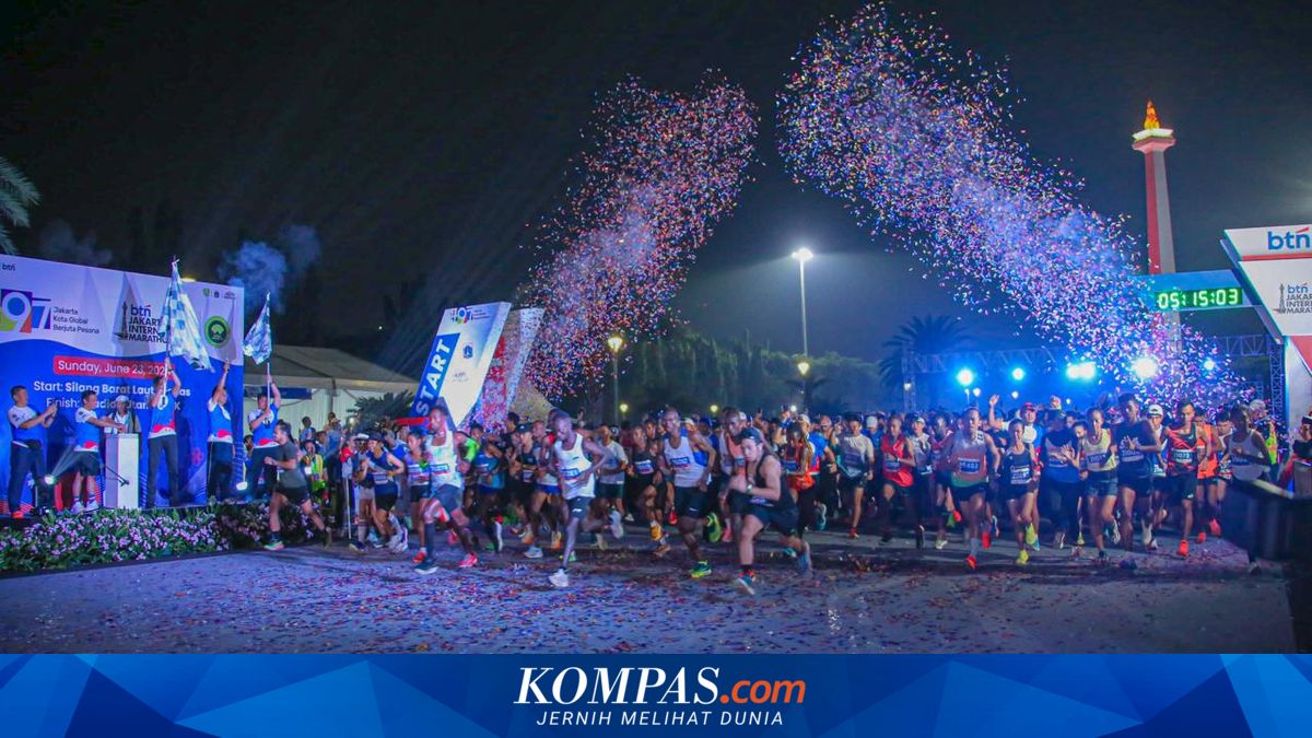 Posisi Peserta Jakarta International Marathon 2025 Bisa Dipantau Real ...