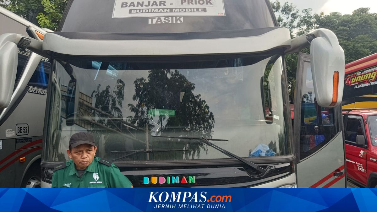 Tangis Sopir Bus AKAP di Balik Gema Takbir: Nyetir Sambil Menahan Rindu ...