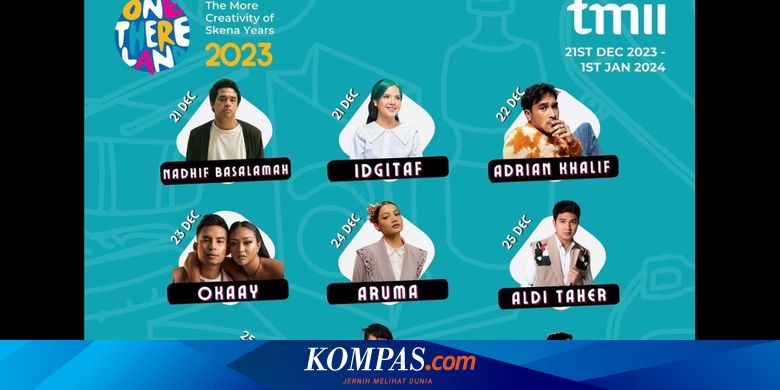 Daftar Konser Akhir Tahun 2023 di Jakarta dan Bekasi