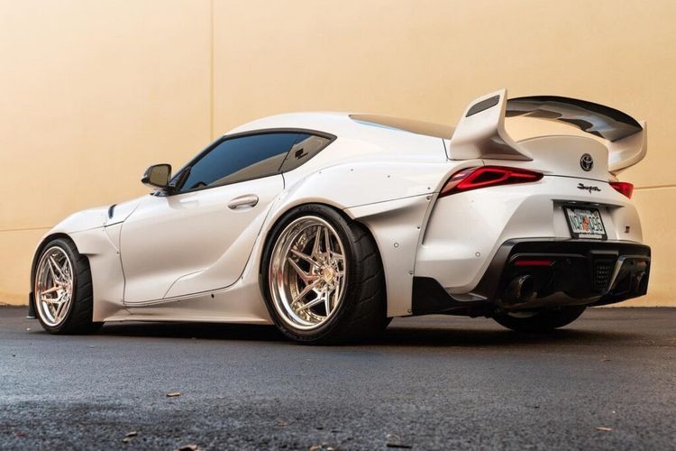 Opsi Widebody Kit Toyota GR Supra Gaya Street Racing