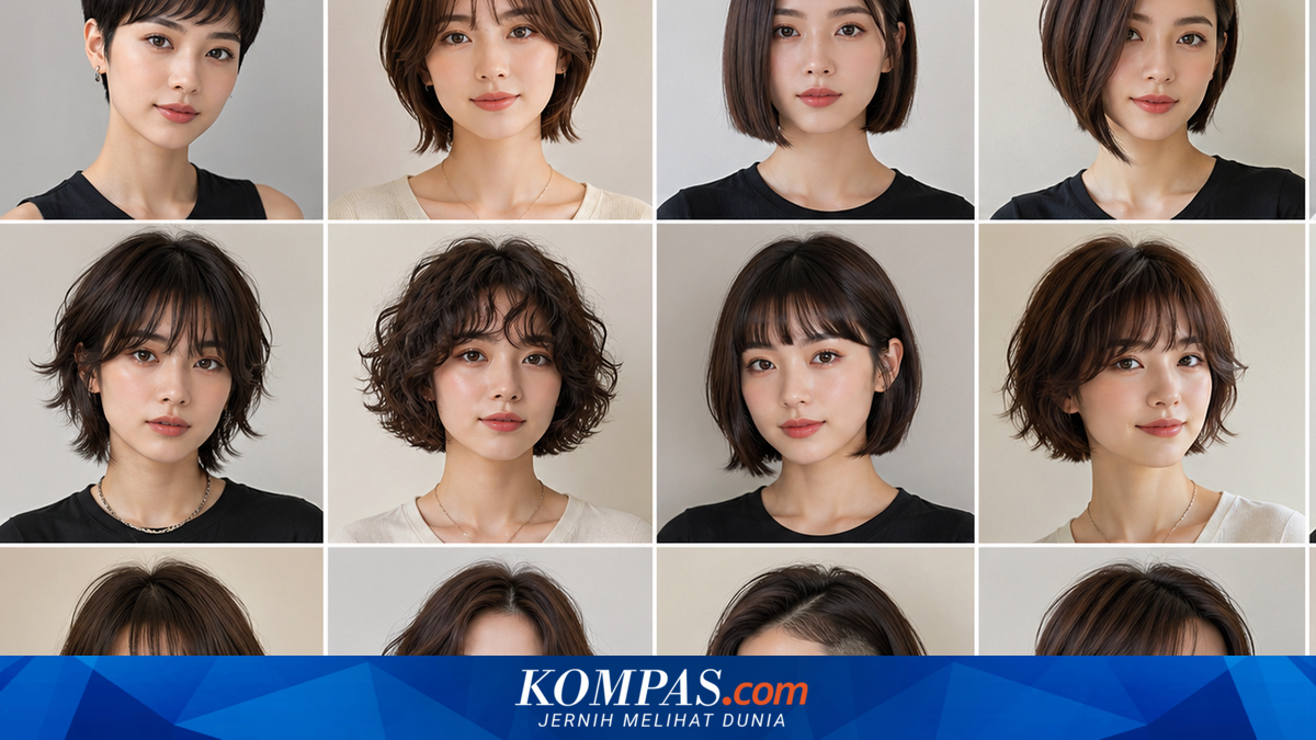15 Model Rambut Pendek Wanita yang Cocok untuk Semua Bentuk Wajah