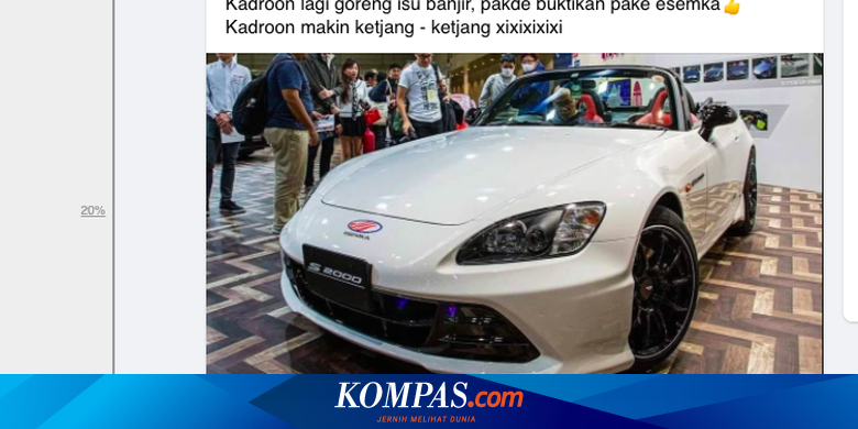 [HOAKS] Mobil Esemka Model Terbaru Tipe S2000