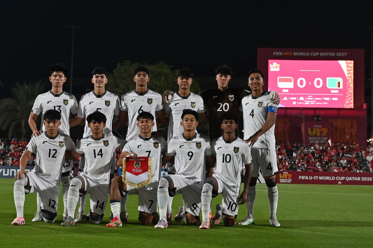 Timnas U17 Vs Zambia, Evandra Florasta: Cukup Malam Ini Saja Menyesal