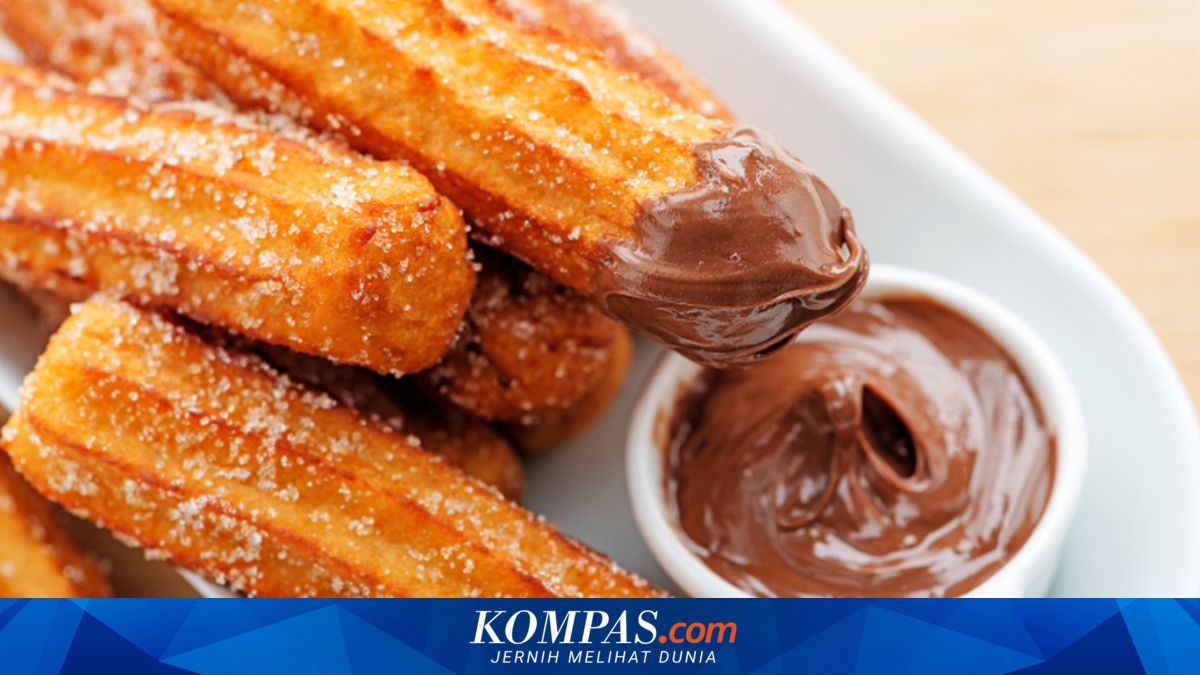 Resep Churros Renyah Tahan Lama, Lengkap dengan Topping