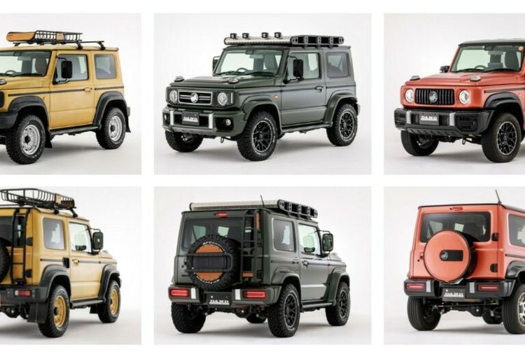Suzuki Jimny Disulap Jadi Mercedes-Benz G-Class