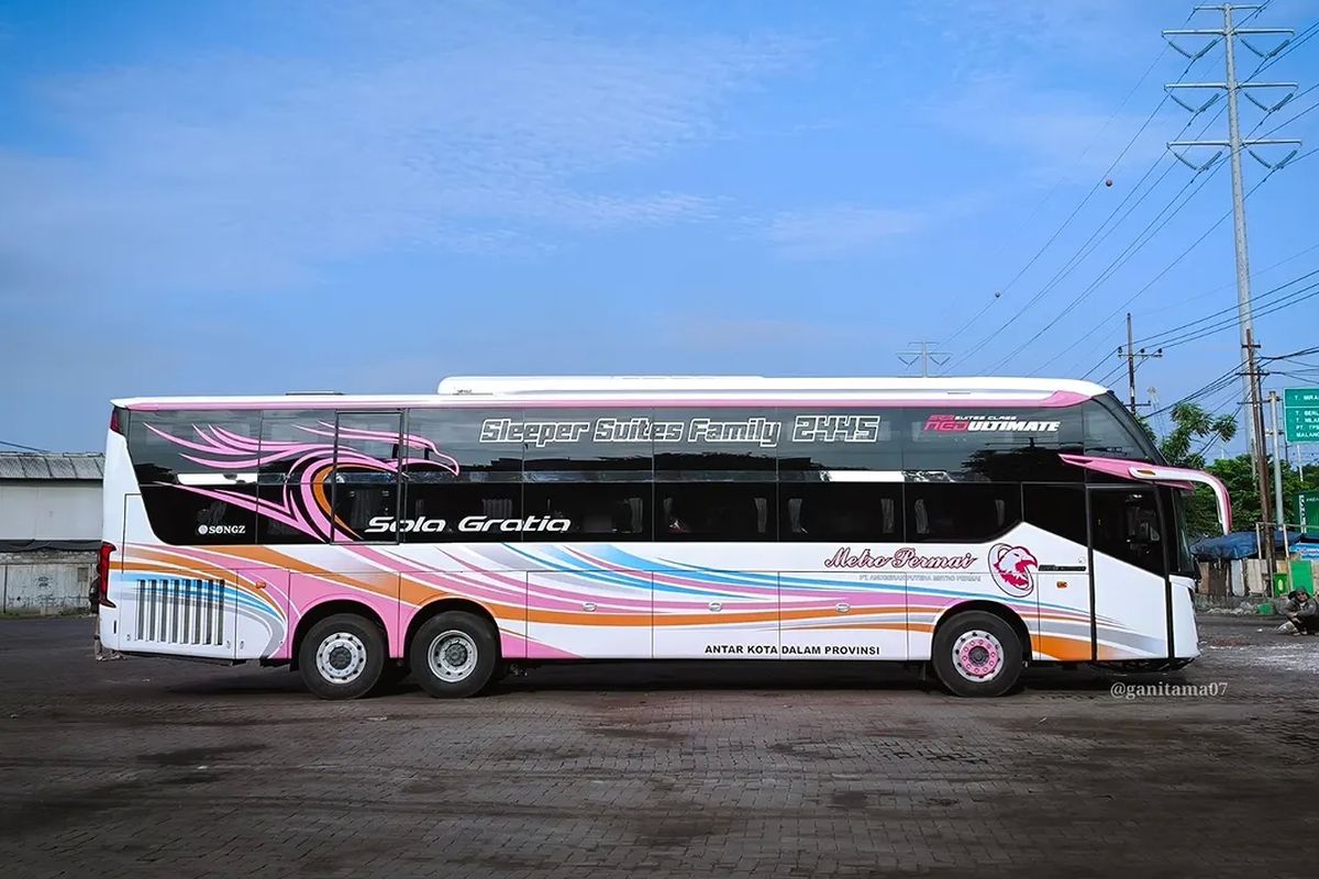 Inovasi PO Metro Permai: Bus Legacy SR3 Neo di Sulawesi