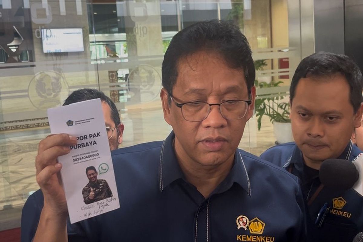 Ini Nomor WA Resmi dan Cara Lapor Pak Purbaya untuk Sampaikan Keluhan ...
