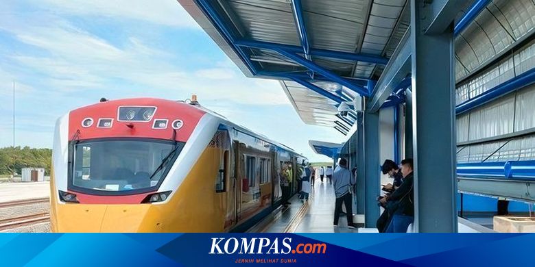 Kereta Api Pertama di Sulawesi Rute Makassar-Parepare Resmi Beroperasi