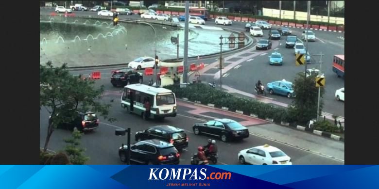 Sekali Putar Balik di Bundaran HI, Kopaja Setor Rp 15.000
