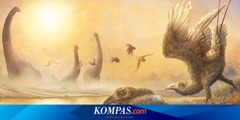 Langka, Ahli Temukan Burung Era Dinosaurus dengan Paruh Mirip Sabit