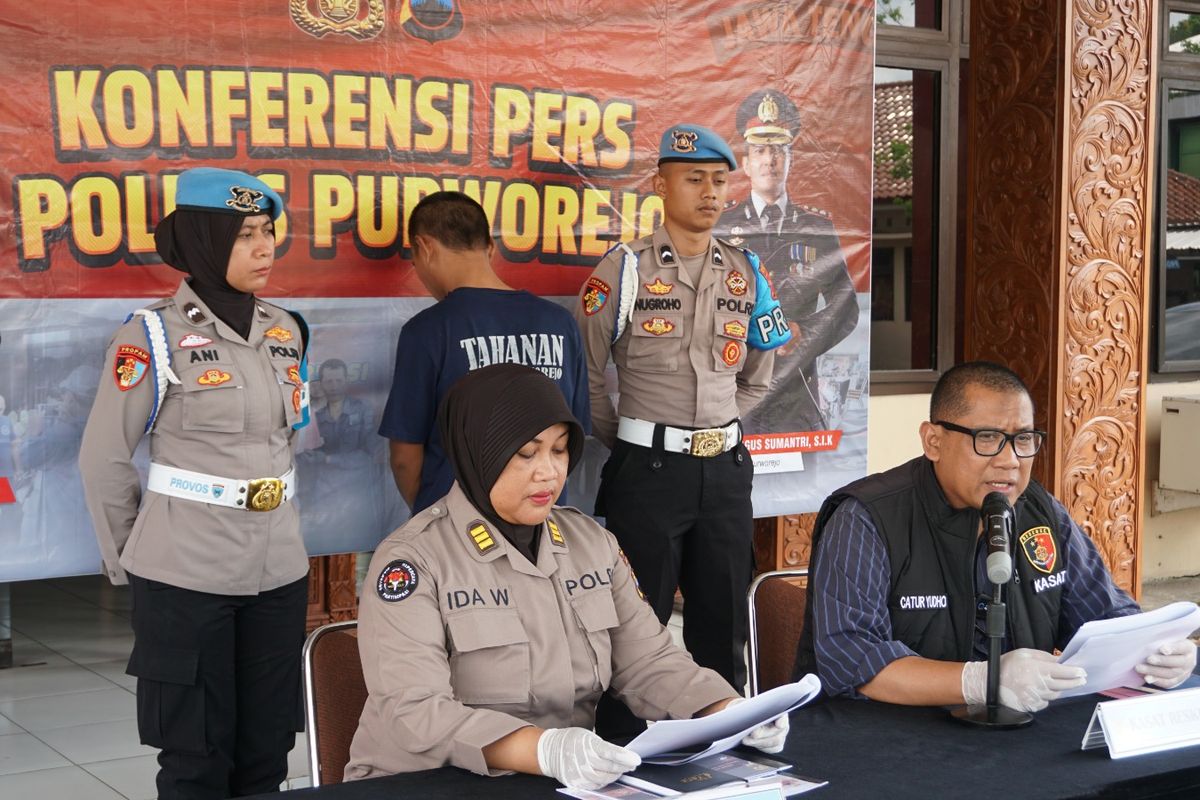 Baru 2 Hari Bebas, Residivis di Purworejo Kembali Ditangkap karena Tipu Tetangga