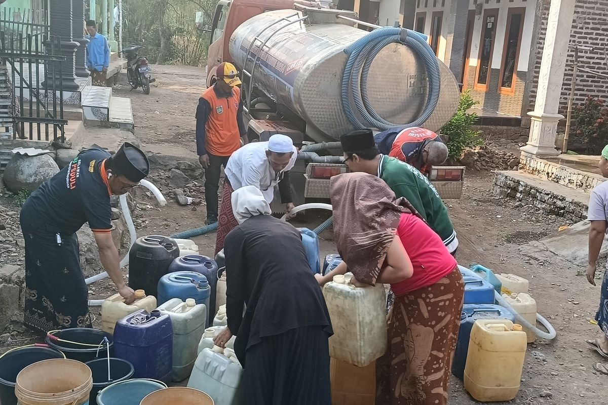 3 Dusun di Pasuruan Alami Krisis Air, Bergantung pada Bantuan