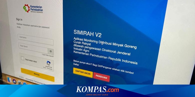 Cara Daftar Penjual Resmi Minyak Goreng Rp 14.000 via Simirah 2.0