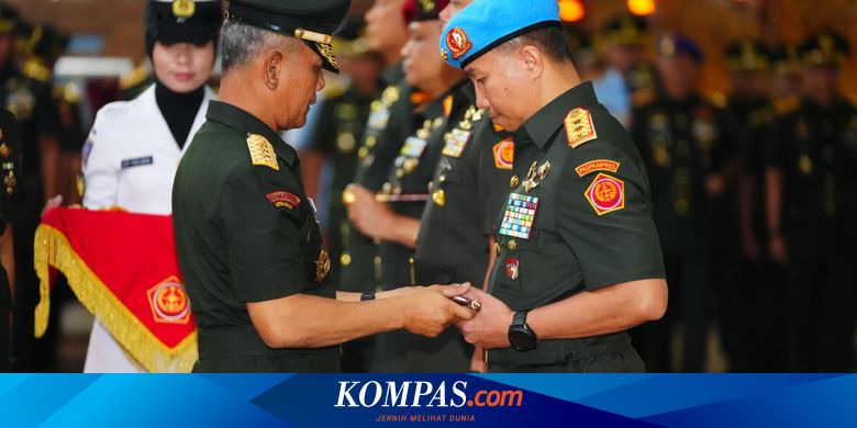 Amanat Panglima TNI Saat Sertijab Danpaspampres dan Dankoopssus