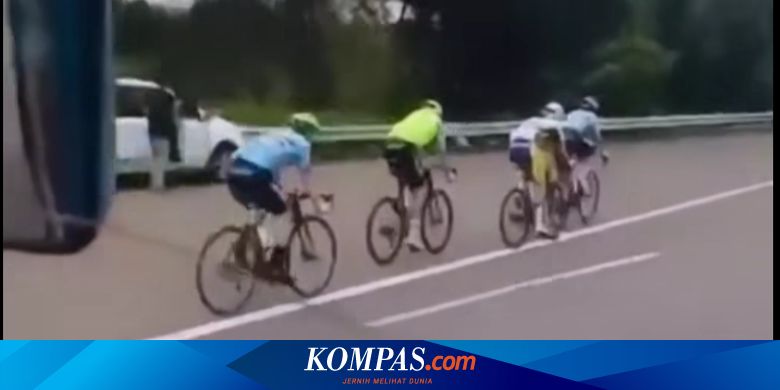 4 Pesepeda Masuk Tol Japek, Polisi: Diduga Warga Negara Asing