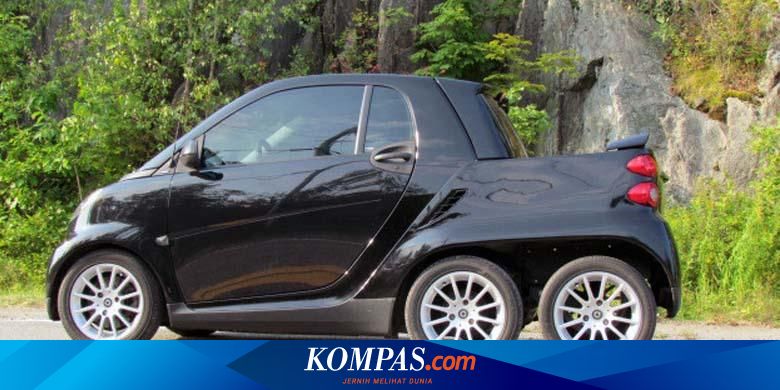 Smart Versi Pikap Tiru Gaya Mercy G63 AMG 6X6