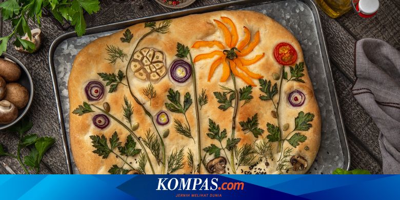 Viral Sourdough Challenge, Tantangan Menghias Roti Focaccia Pakai ...