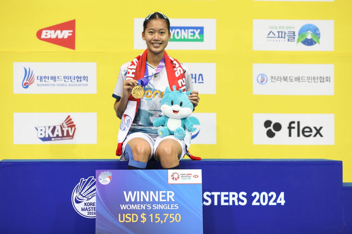 Hasil Final Korea Masters 2024: Putri KW Juara, Dejan/Gloria Runner-up