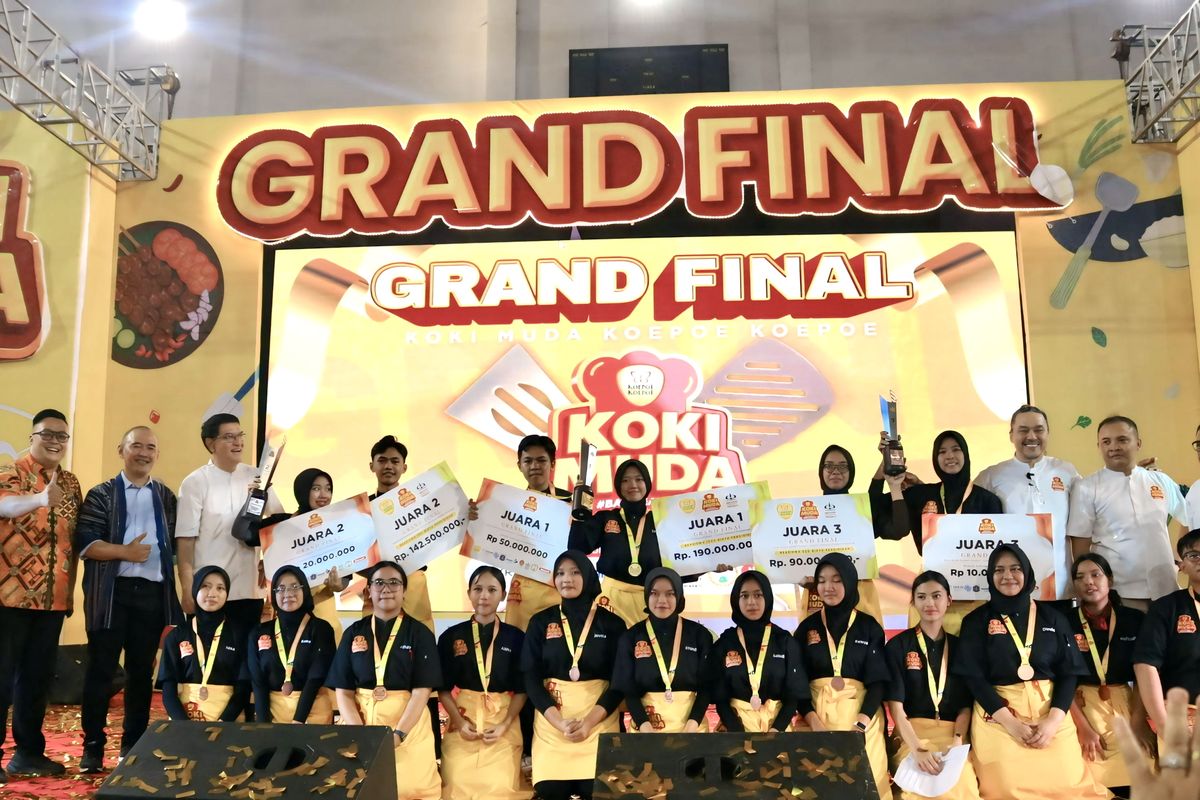 Sembilan Tim SMK Tata Boga Terbaik Bersaing di Final "Koki Muda Koepoe Koepoe 2025"