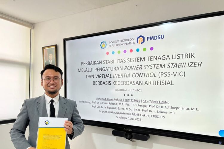Foto : Kisah Almas, Raih Gelar Doktor ITS Usia 25 Tahun, Tulis 35 Publikasi