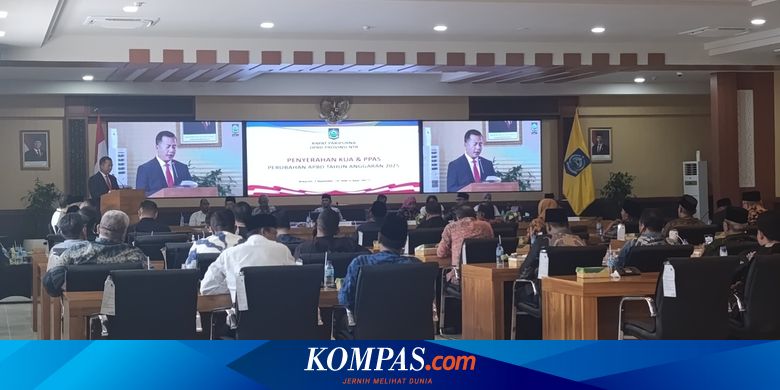 Gedung Rusak Dibakar Massa, DPRD NTB Gelar Rapat Paripurna di Kantor ...