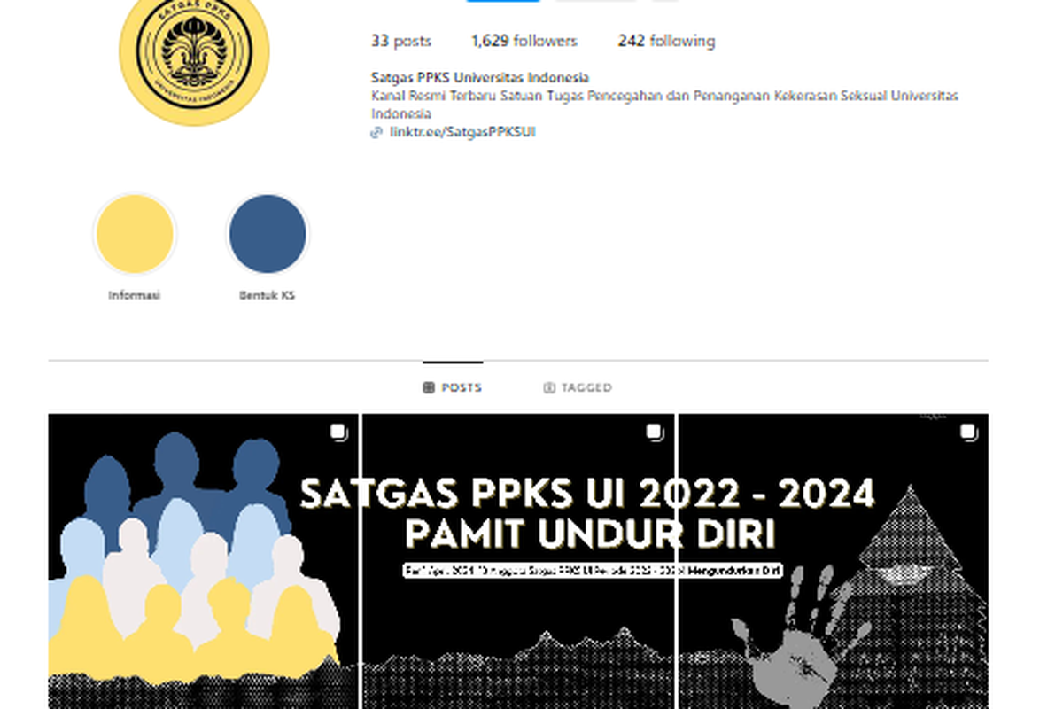 UI Buka Suara soal Pengunduran Diri Seluruh Anggota Satgas PPKS