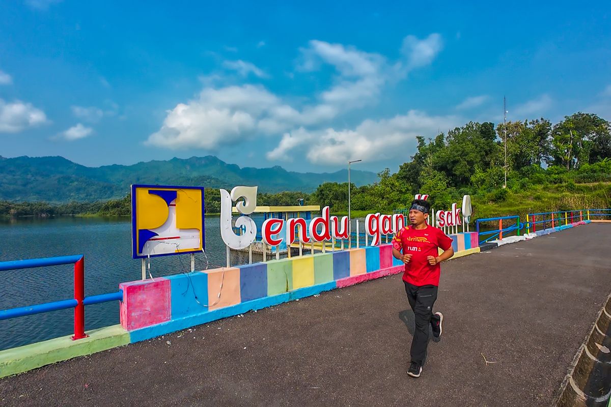 Tips Jogging with View di Waduk Tandon Wonogiri, Jangan Kesiangan
