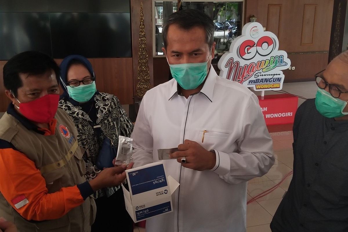 Banyak Kepala Daerah Terinfeksi Covid-19, Bupati Wonogiri Lakukan Rapid ...