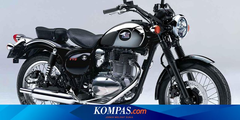 Rendering, Kawasaki Siapkan Meguro 250 Saudara W250