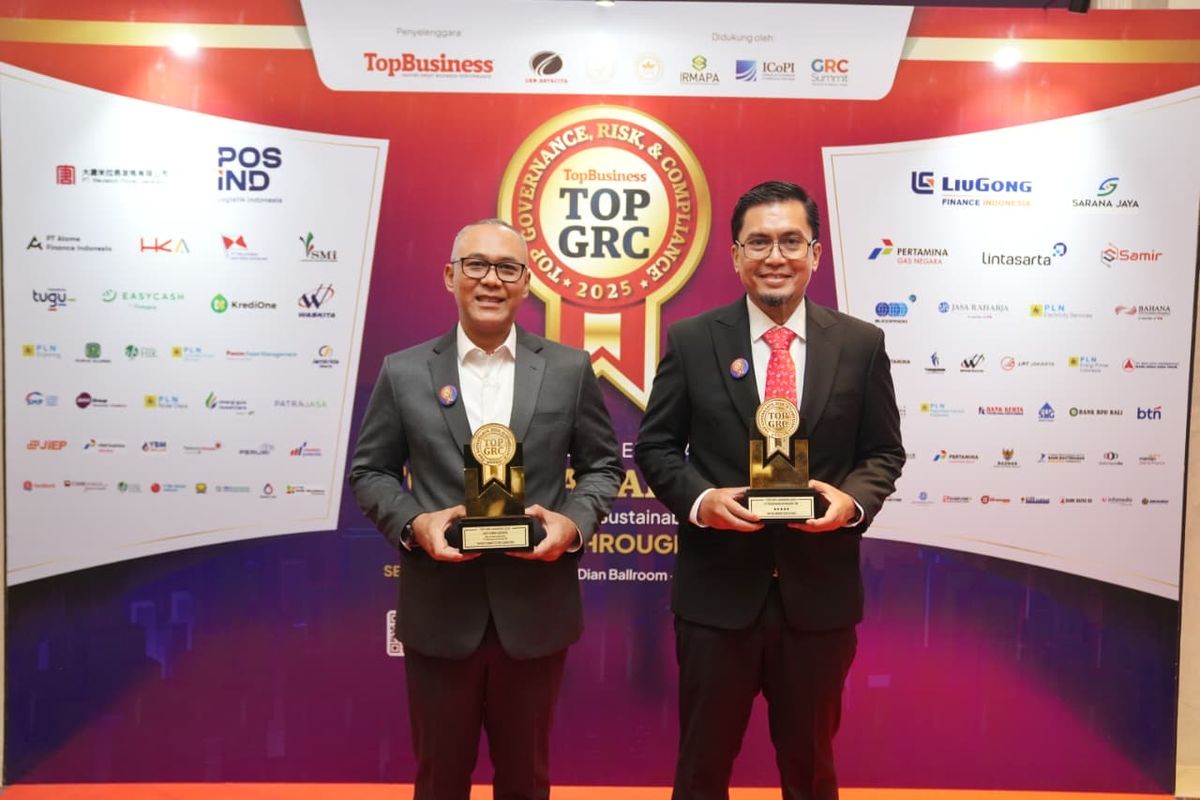 Komitmen Terapkan GRC dalam Bisnis, PGN Raih TOP GRC Award 2025