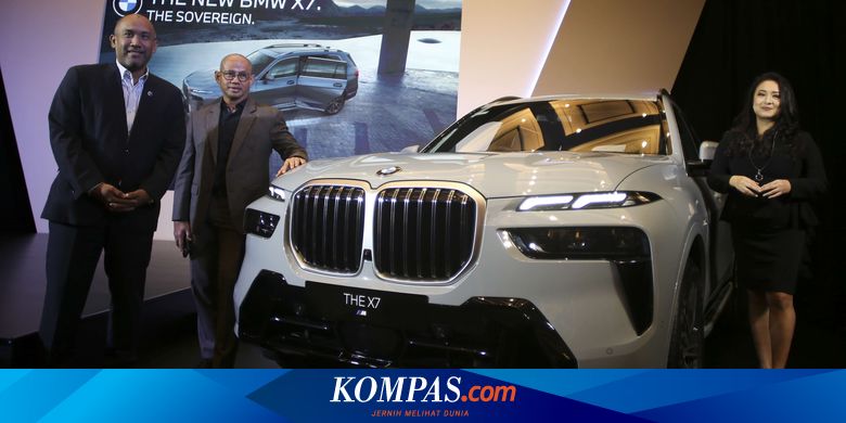 BERITA FOTO: Tampilan The New BMW X7 Bermesin Mild Hybrid