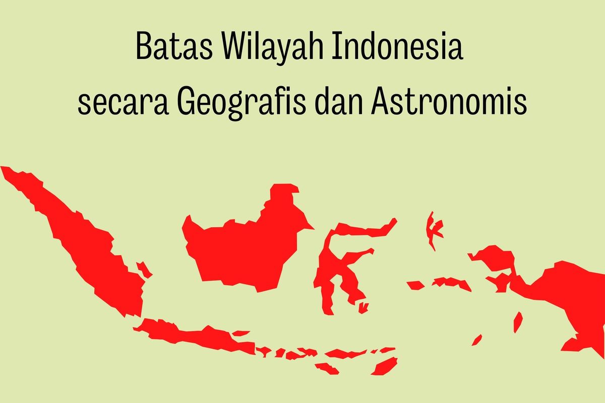 Batas Wilayah Indonesia secara Geografis dan Astronomis