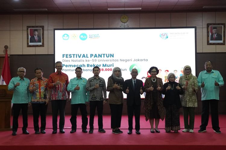 Lestarikan Budaya, UNJ Gelar Festival Pantun dan Pecahkan Rekor Muri 59 ...