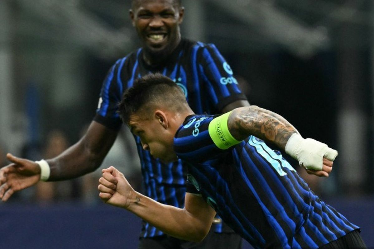 Hasil Inter Vs Slavia Praha 3-0: Lautaro 2 Gol, Nerazzurri Menang