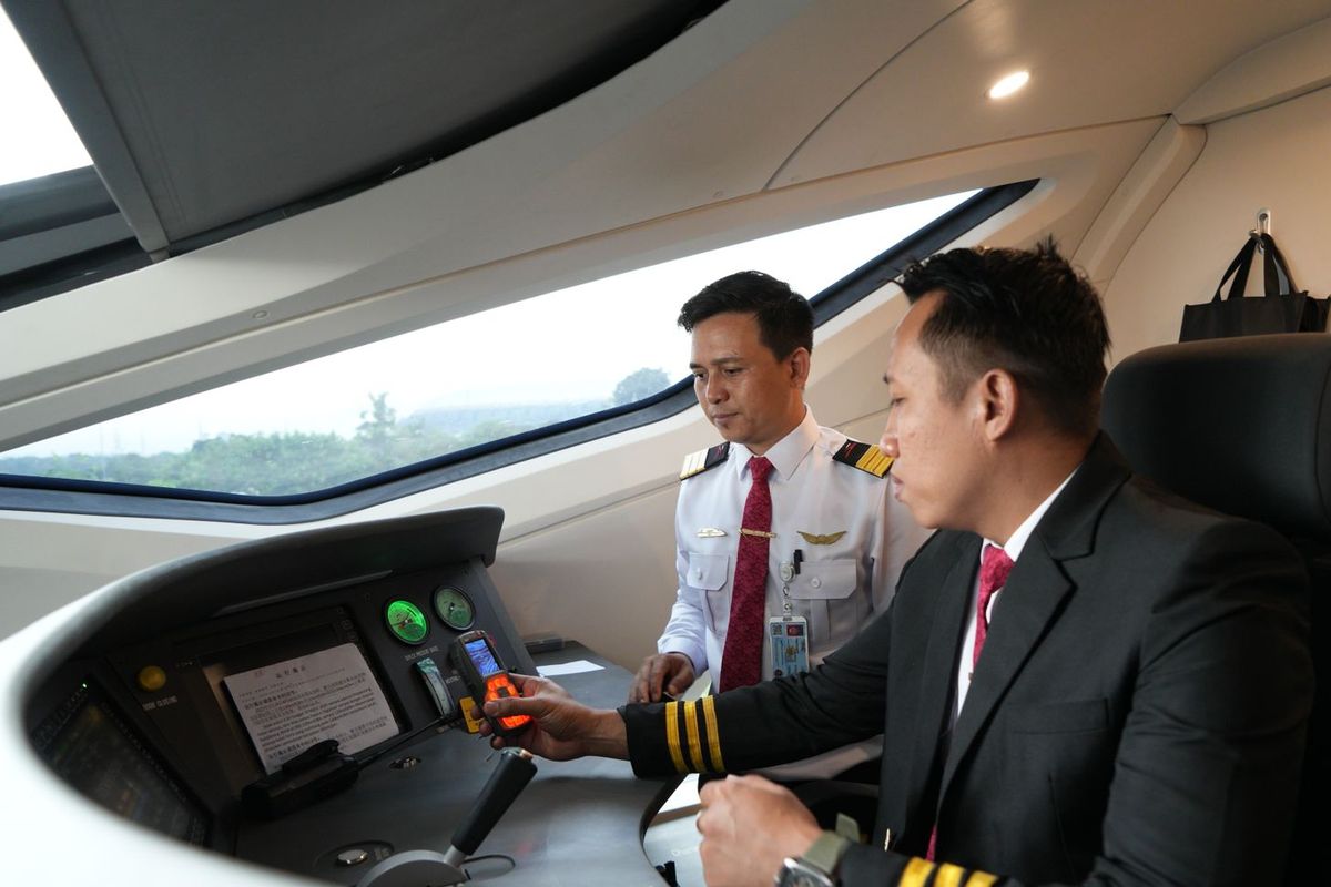 Tak Lagi dari China, Masinis dan Teknisi Whoosh Kini dari Indonesia