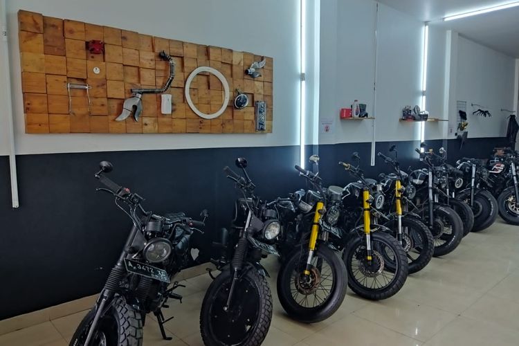Foto : Mulai Rp 14 Juta, Diler Ini Jual Motor Custom Ready Stock Halaman 3