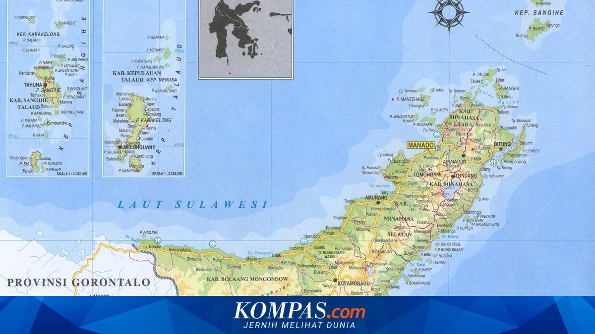 Daftar Kabupaten dan Kota di Provinsi Sulawesi Utara
