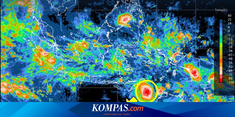 Potensi Bibit Siklon Tropis 96S Berubah Jadi Siklon Tropis Tinggi, Berikut Penjelasan BMKG