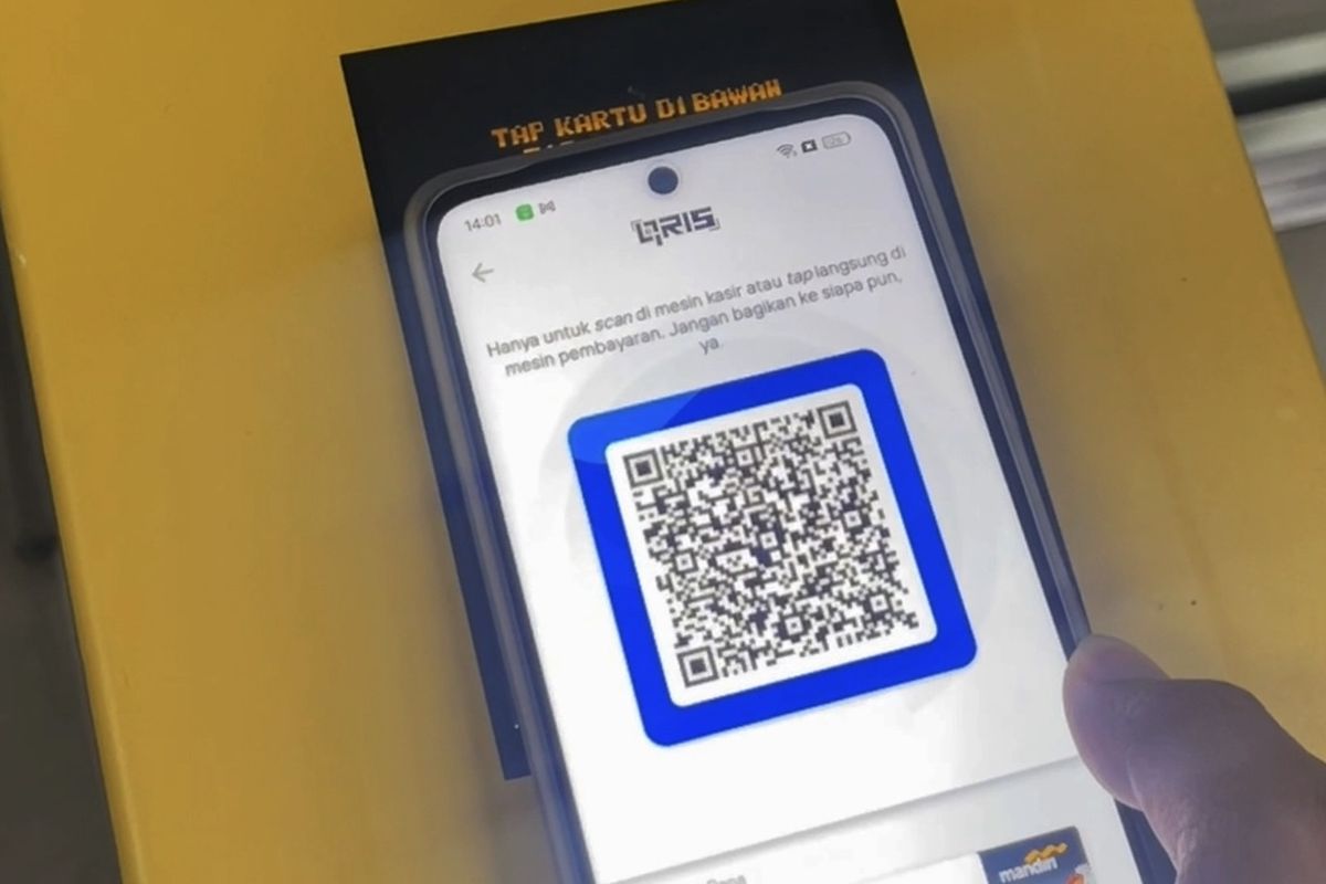 Bank Mandiri Luncurkan QRIS Tap NFC di Livin’