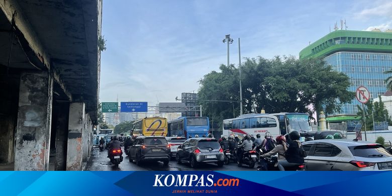 Lalu Lintas Simpang Harmoni sampai Pasar Baru Masih Lancar Saat HUT Bhayangkara