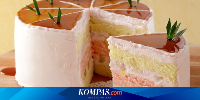 Resep Es Teler Cake ala Nadya MasterChef, Dessert Modern Indonesia