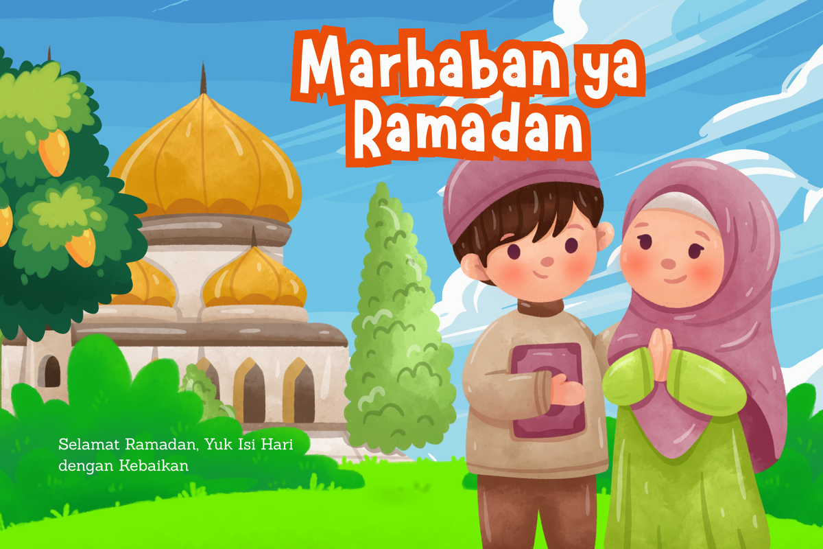 15 Poster Ramadhan Anak SD 2026, Lengkap Cara Pakainya